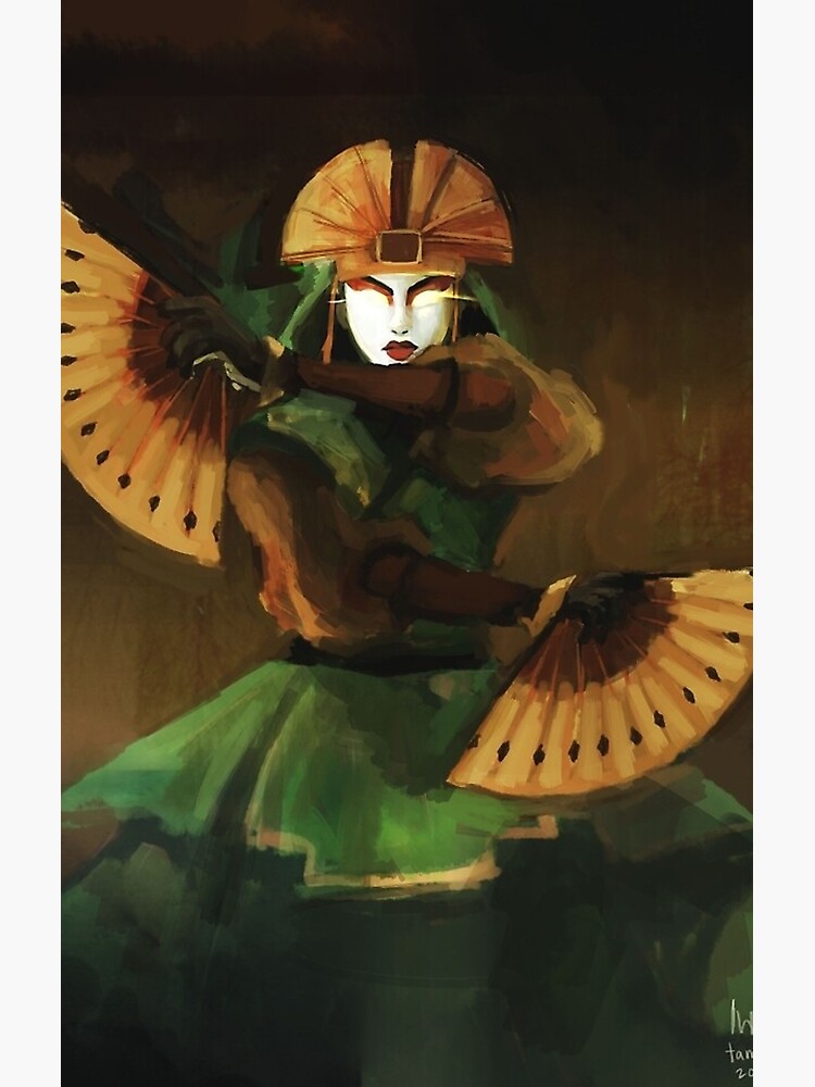 "Avatar Kyoshi" Poster by frankydavidson | Redbubble