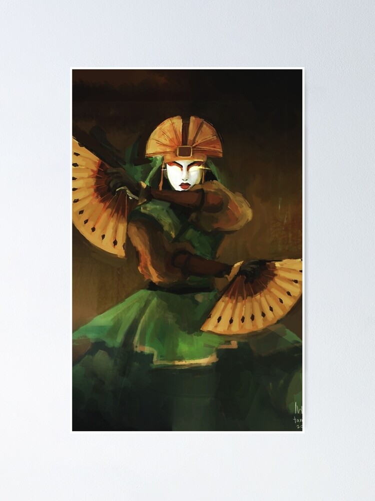 "Avatar Kyoshi" Poster by frankydavidson | Redbubble