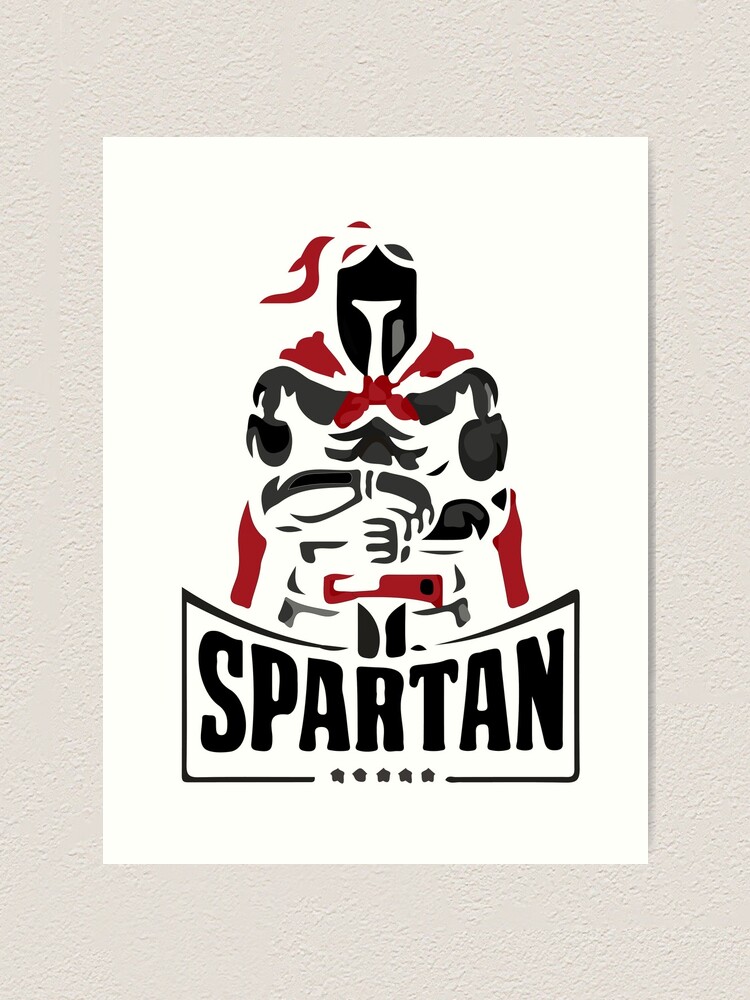 "SPARTACUS LOGO" Art Print by ILKEA-DESIGN | Redbubble