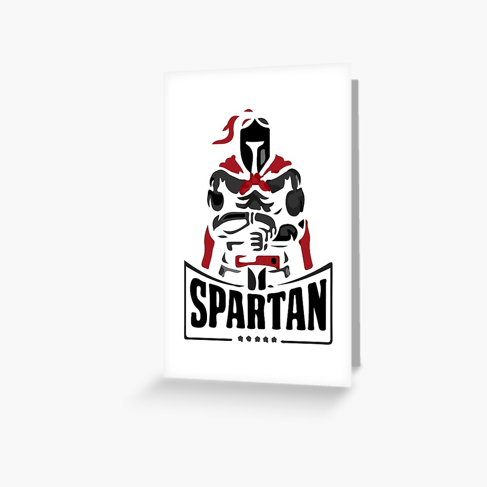 "SPARTACUS LOGO" Greeting Card by ILKEA-DESIGN | Redbubble