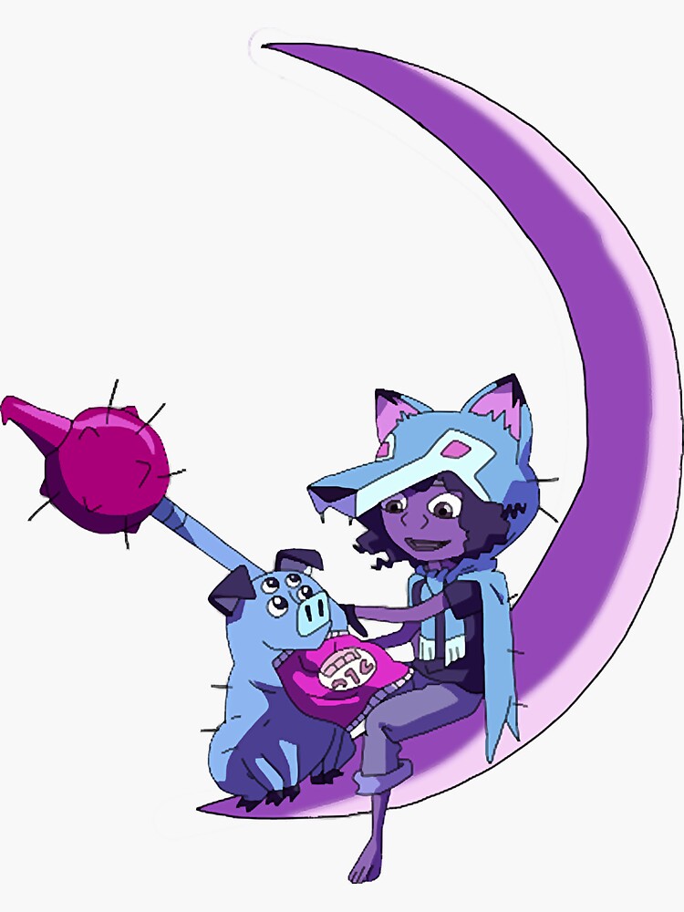 "Wolf & Mandu - Kipo And The Age Of Wonderbeasts " Sticker for Sale by ...