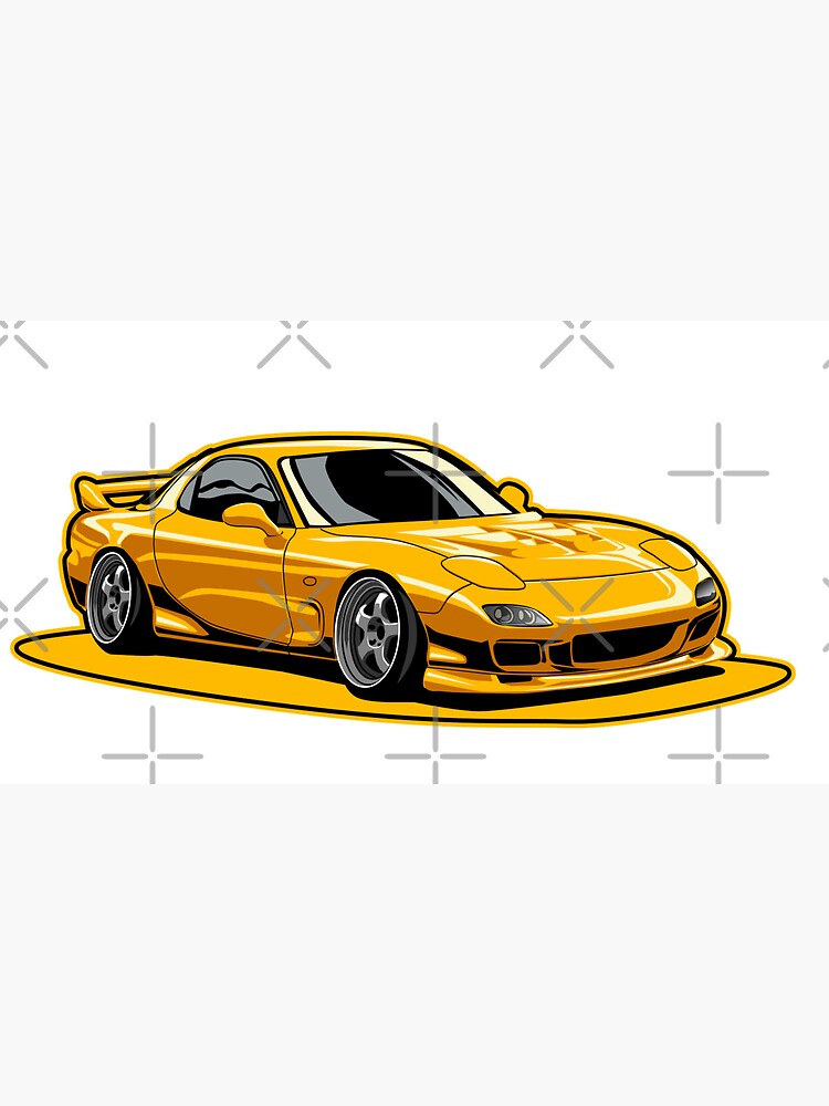 "MAZ DA RX7 jdm illustration" Cap by ASAKDESIGNS | Redbubble