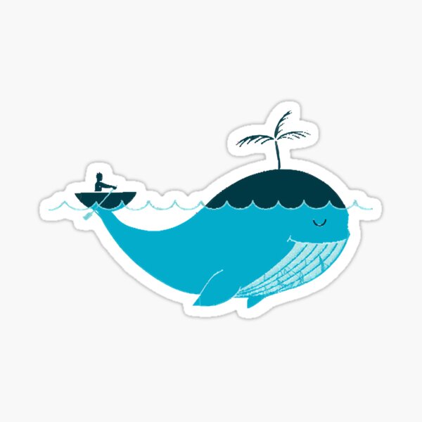 "Whale navigation " Sticker for Sale by itiRohrdanz19 | Redbubble