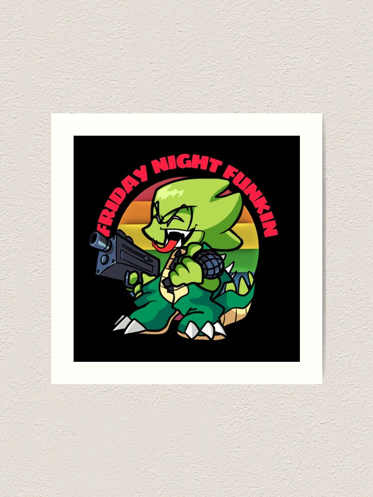 "Friday Night Funkin pico the best characters funny fnf " Art Print by ...