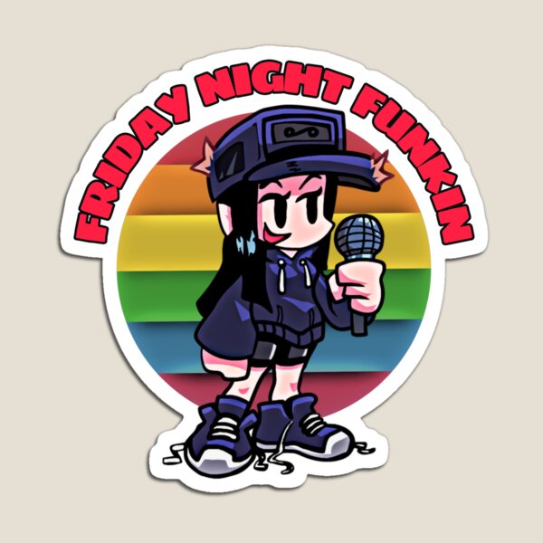 "Friday Night Funkin the best characters cute fnf " Magnet by Dizzaa ...