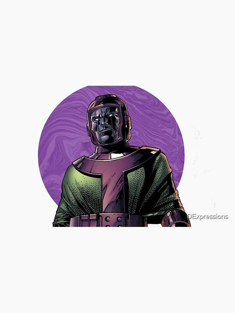 "Kang the conqueror " Sticker for Sale by 0Expressions | Redbubble