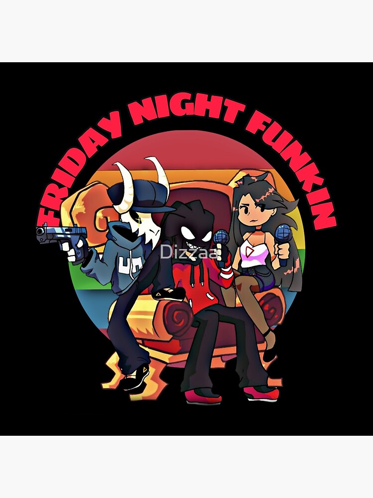 "Friday Night Funkin the best characters Unique fnf " Art Print by ...