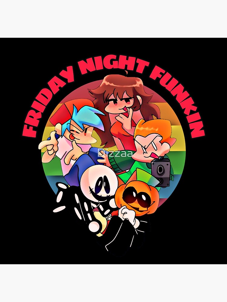 Friday Night Funkin Girlfriend, Boyfriend, Skid, Pump And Pico The Best ...