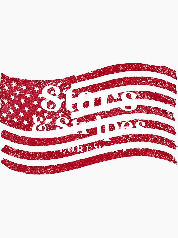 "T-SHIRT stars & stripes" Sticker for Sale by RoxyT-shirt | Redbubble