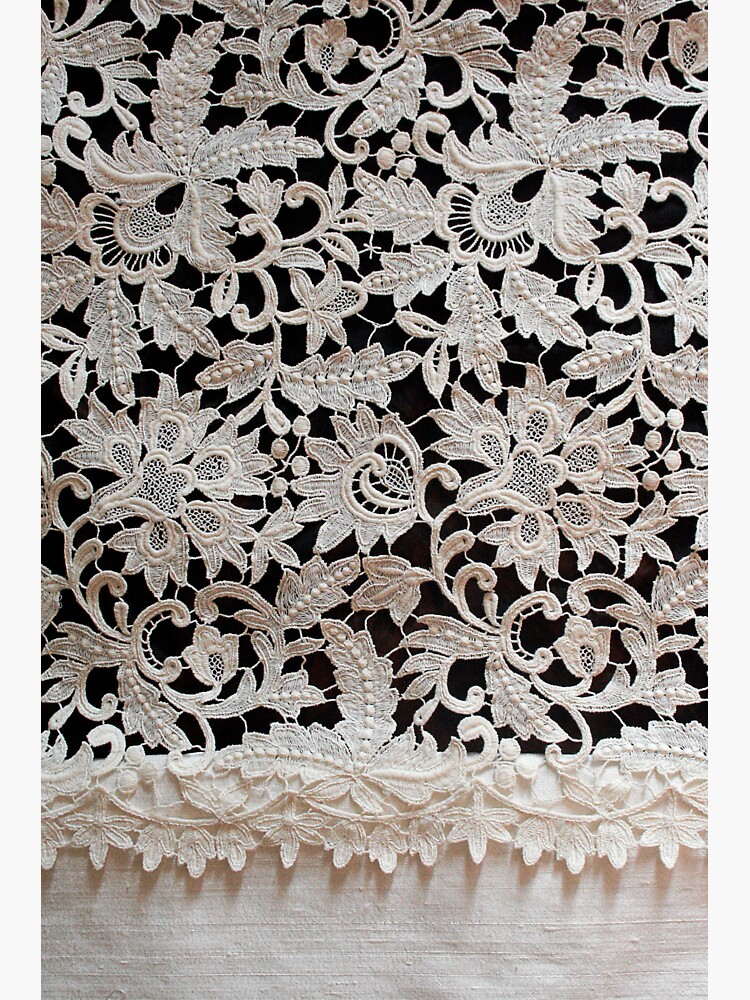 "DELICATE LACE " Sticker for Sale by Nikola Eftimov | Redbubble