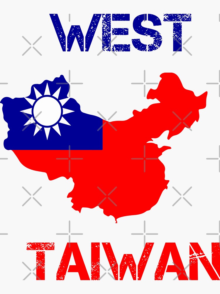 "West Taiwan" Sticker for Sale by MDGamer777 | Redbubble