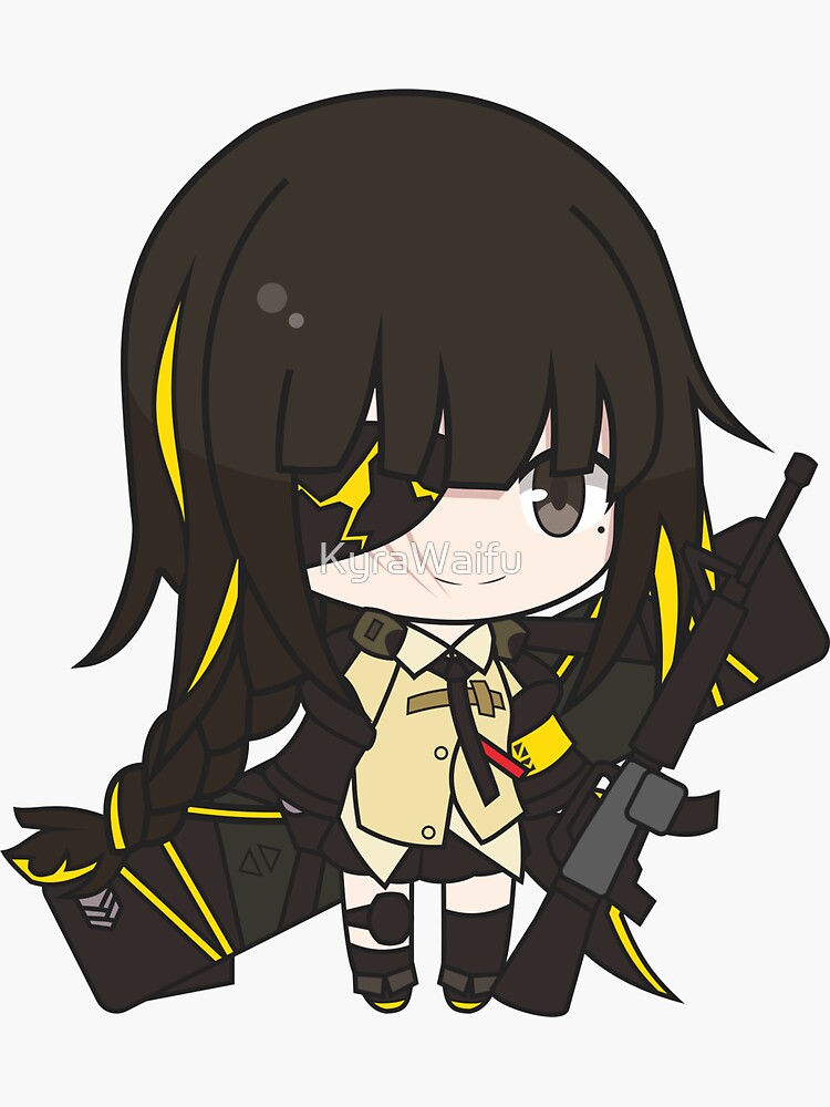 "M16A1 - Girls Frontline" Sticker for Sale by KyraWaifu | Redbubble