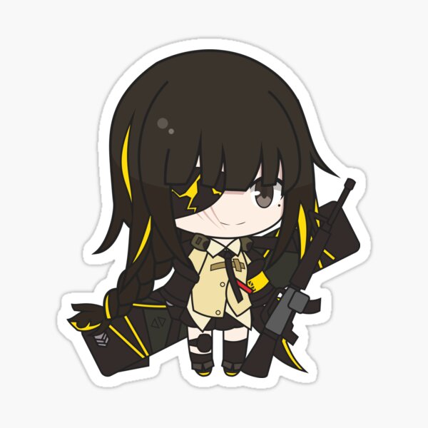 "M16A1 - Girls Frontline" Sticker for Sale by KyraWaifu | Redbubble