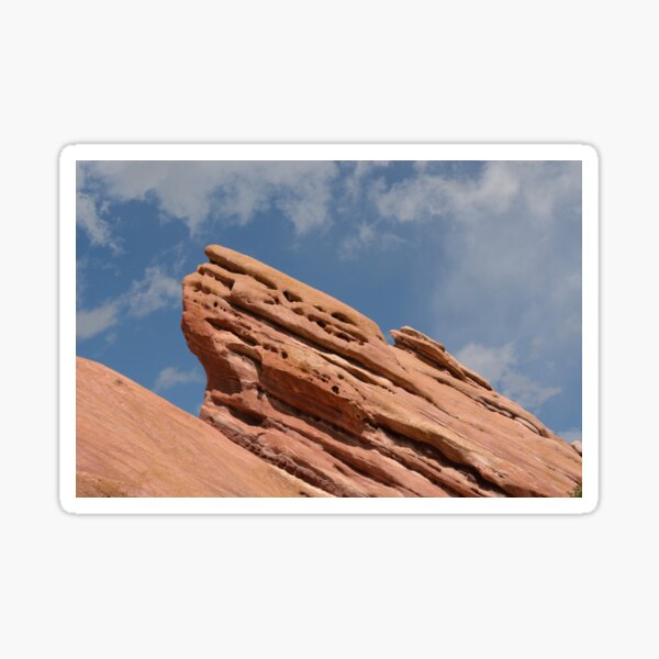 "Red Rocks Park, Colorado" Sticker for Sale by Merrimon | Redbubble