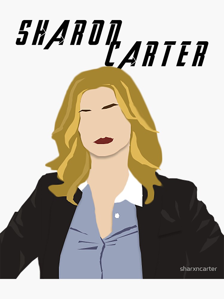 "Sharon Carter" Sticker for Sale by sharxncarter | Redbubble