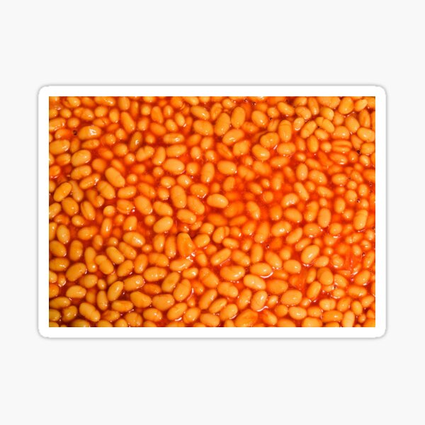 "Baked Beans" Sticker for Sale by TheHouseofNod | Redbubble