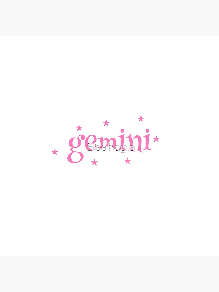 "y2k zodiac sign gemini" Poster by Souhayla | Redbubble