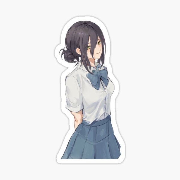 "Reze - Chainsaw man anime" Sticker for Sale by Shilula | Redbubble
