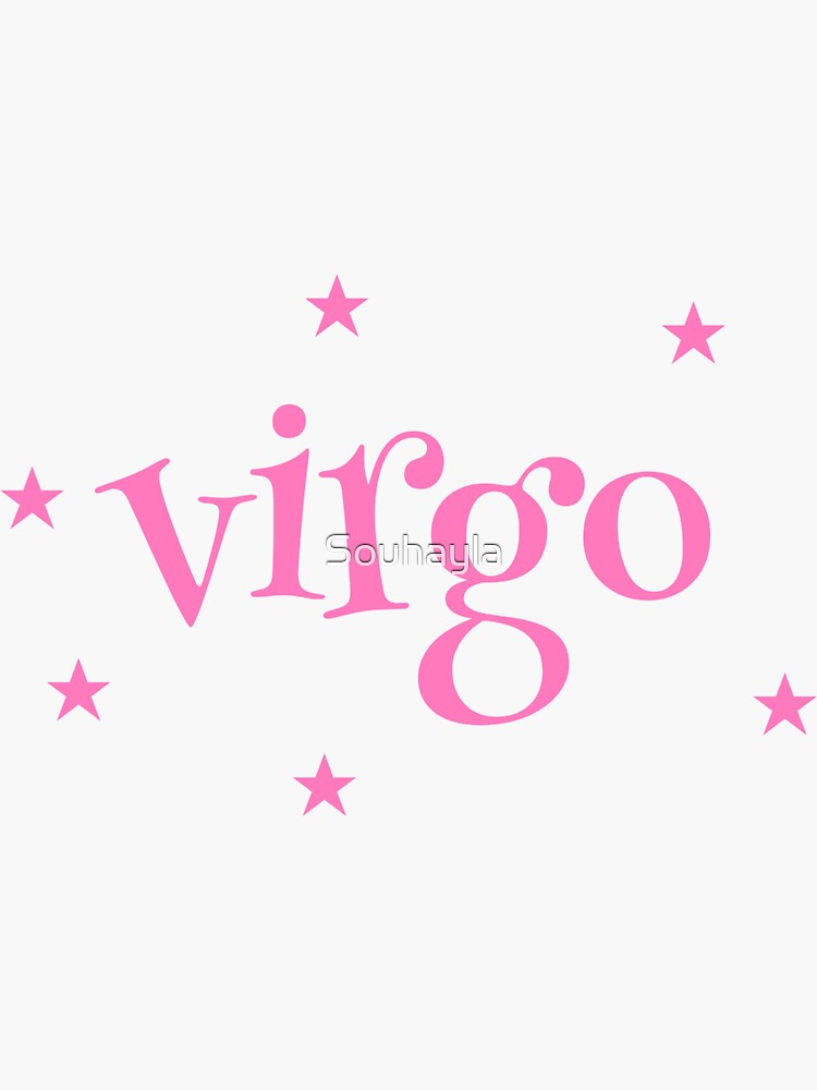 "y2k zodiac sign virgo" Sticker for Sale by Souhayla | Redbubble