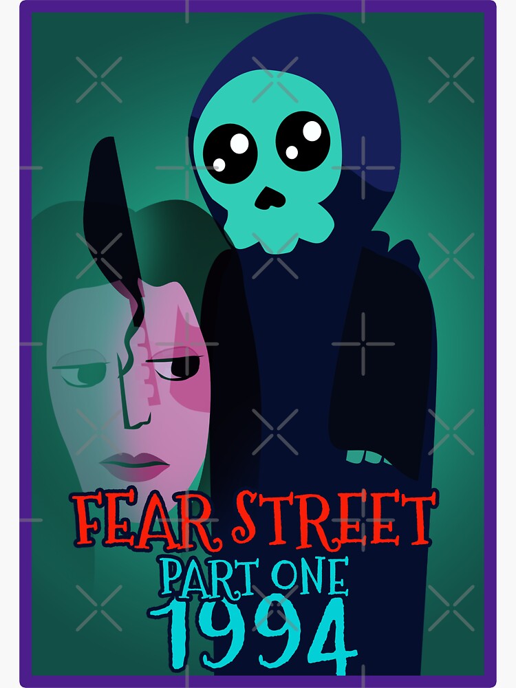 "Fear Street Fanart" Sticker for Sale by Rnaart | Redbubble