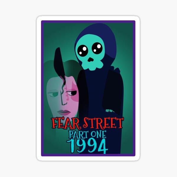 "Fear Street Fanart" Sticker for Sale by Rnaart | Redbubble