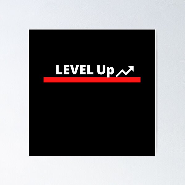 "LEVEL UP Motivational Quotes Collections Workout Quotes" Poster for ...