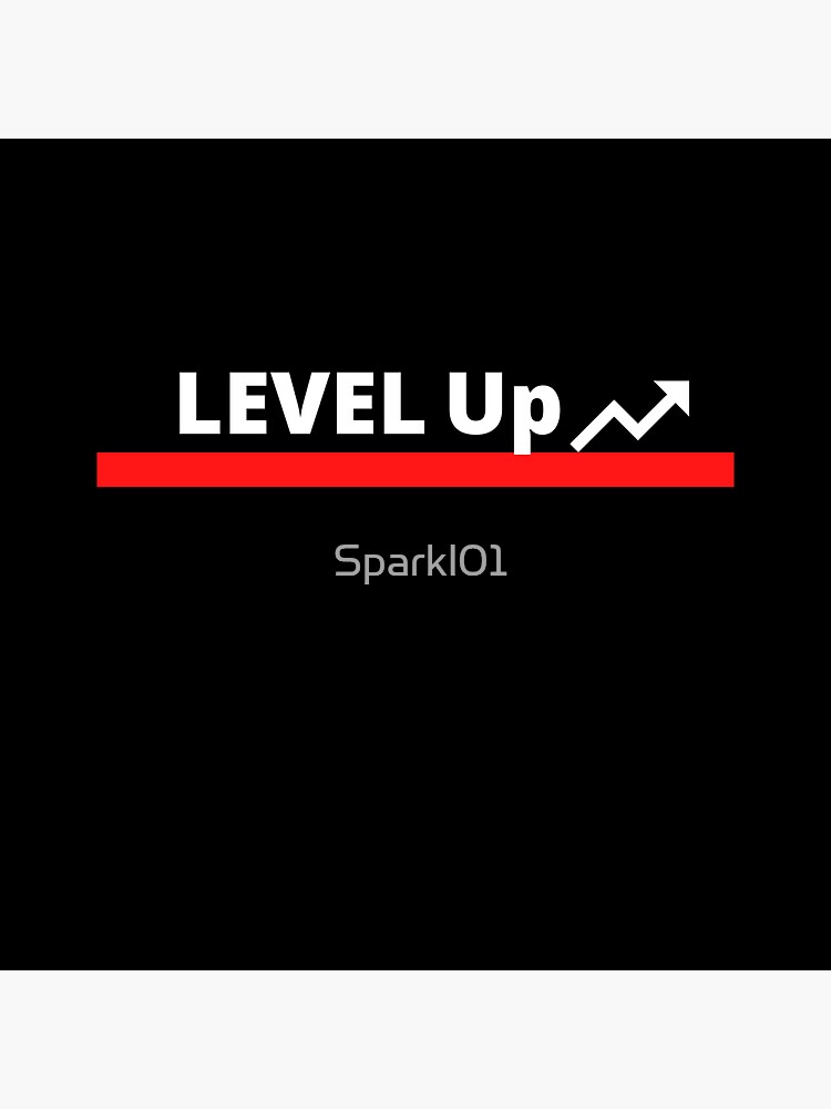 "LEVEL UP Motivational Quotes Collections Workout Quotes" Sticker for ...