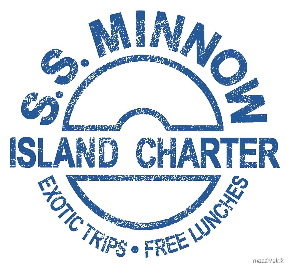 "S.S. MINNOW Island Charter Graphic" by massiveink | Redbubble