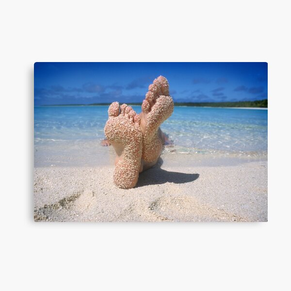 "South Pacific Beach" Canvas Print by Quaggmoll | Redbubble