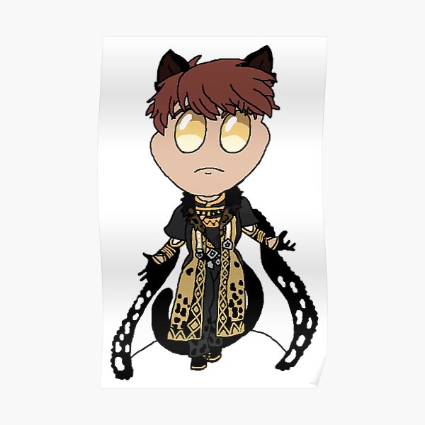 "Chibi Diavolo " Poster for Sale by DianaDemonFox | Redbubble
