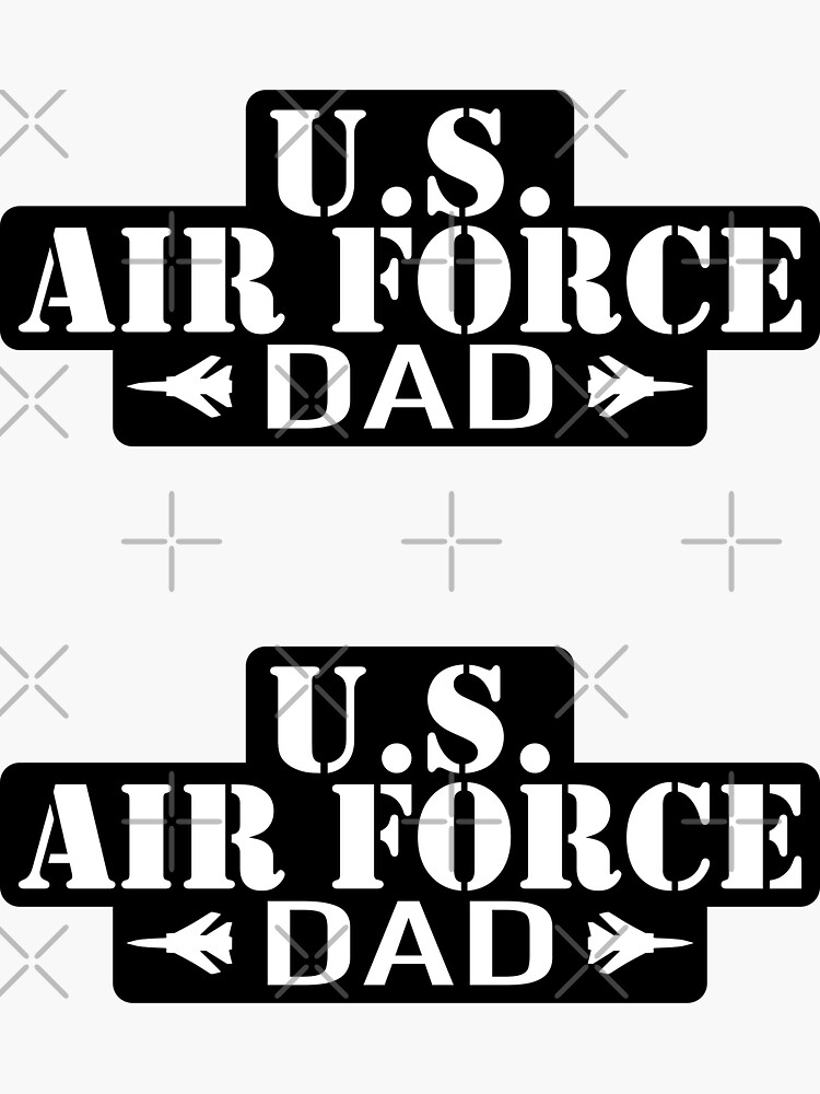 "US Air Force Dad Proud Father" Sticker for Sale by Mariv19 | Redbubble