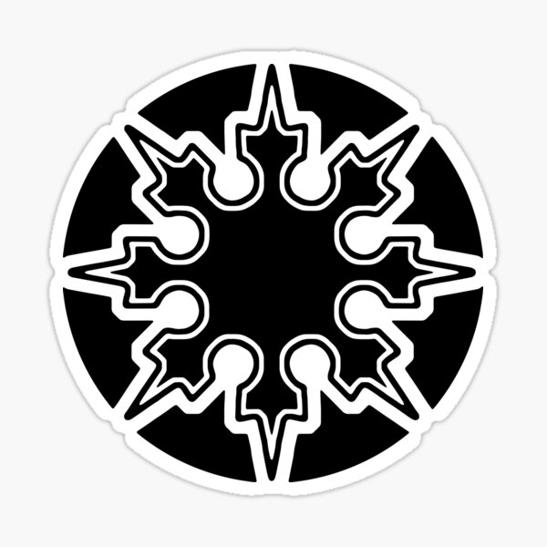 "NINJA SHURIKEN DESIGN BLACK" Sticker for Sale by 5hertz | Redbubble