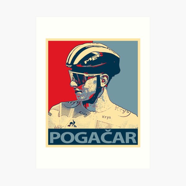 "Tadej Pogacar - Pogi" Art Print by KaraGrey | Redbubble