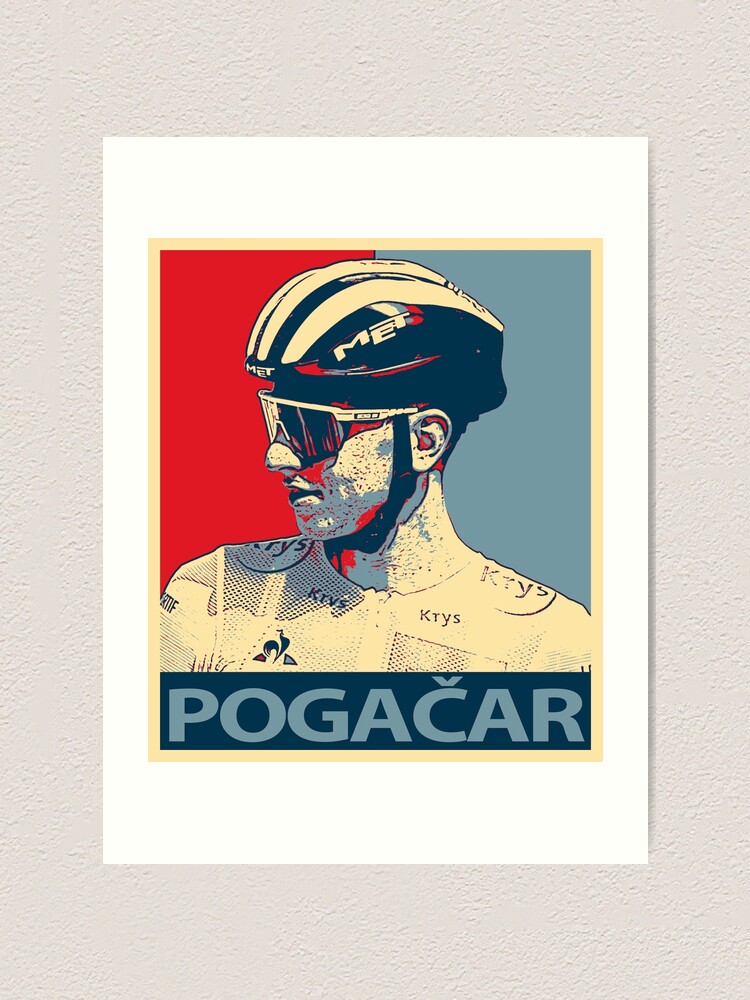 "Tadej Pogacar - Pogi" Art Print by KaraGrey | Redbubble