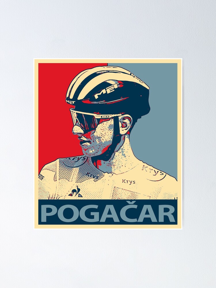 "Tadej Pogacar - Pogi" Poster by KaraGrey | Redbubble