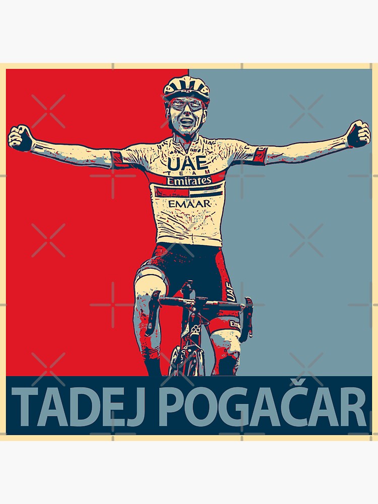 "Tadej Pogacar" Sticker for Sale by KaraGrey | Redbubble