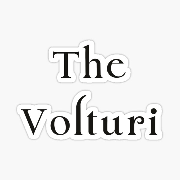 "Twilight saga sticket the volturi" Sticker for Sale by insolation-art ...