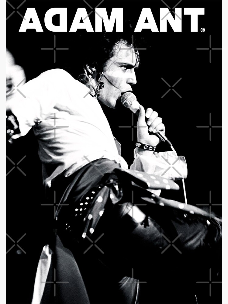 "Adam Ant - Poster" Sticker by kmcenhill54 | Redbubble