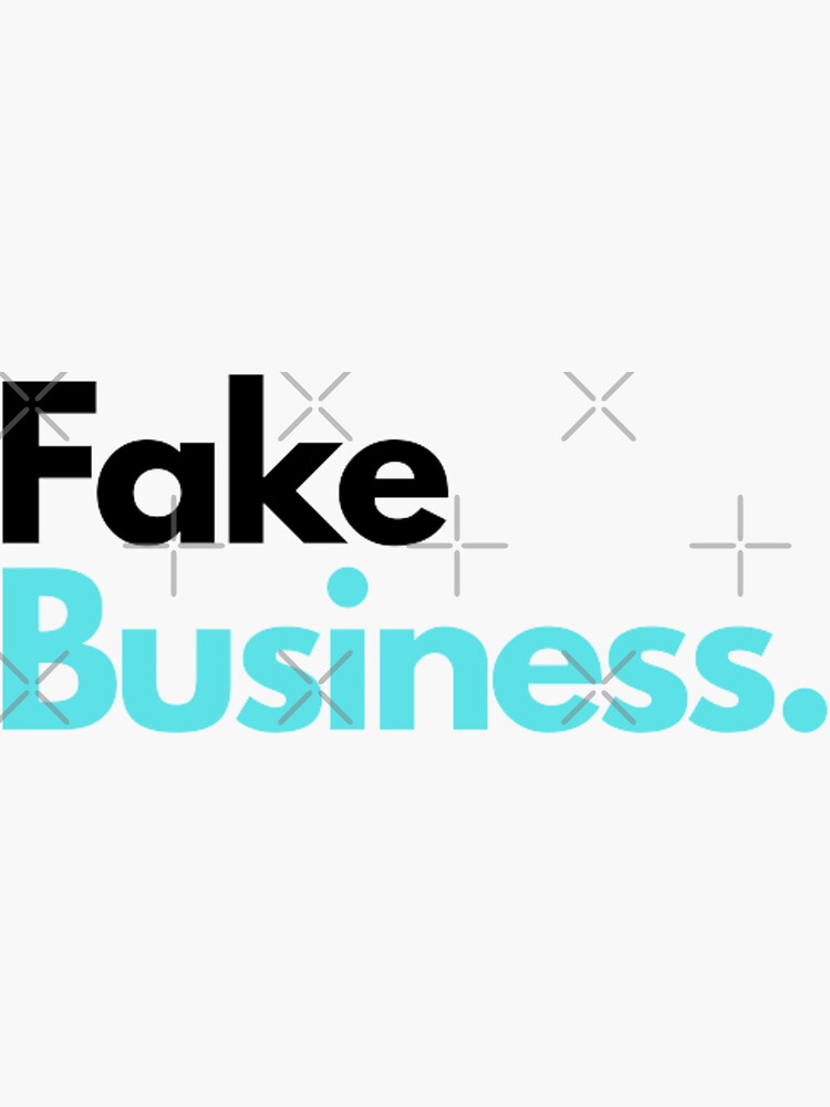 "Fake Business- Tim Dillon" Sticker for Sale by Codeking005 | Redbubble