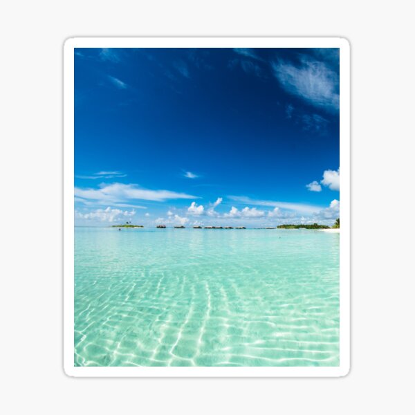 "Maldives" Sticker for Sale by GoghStore | Redbubble