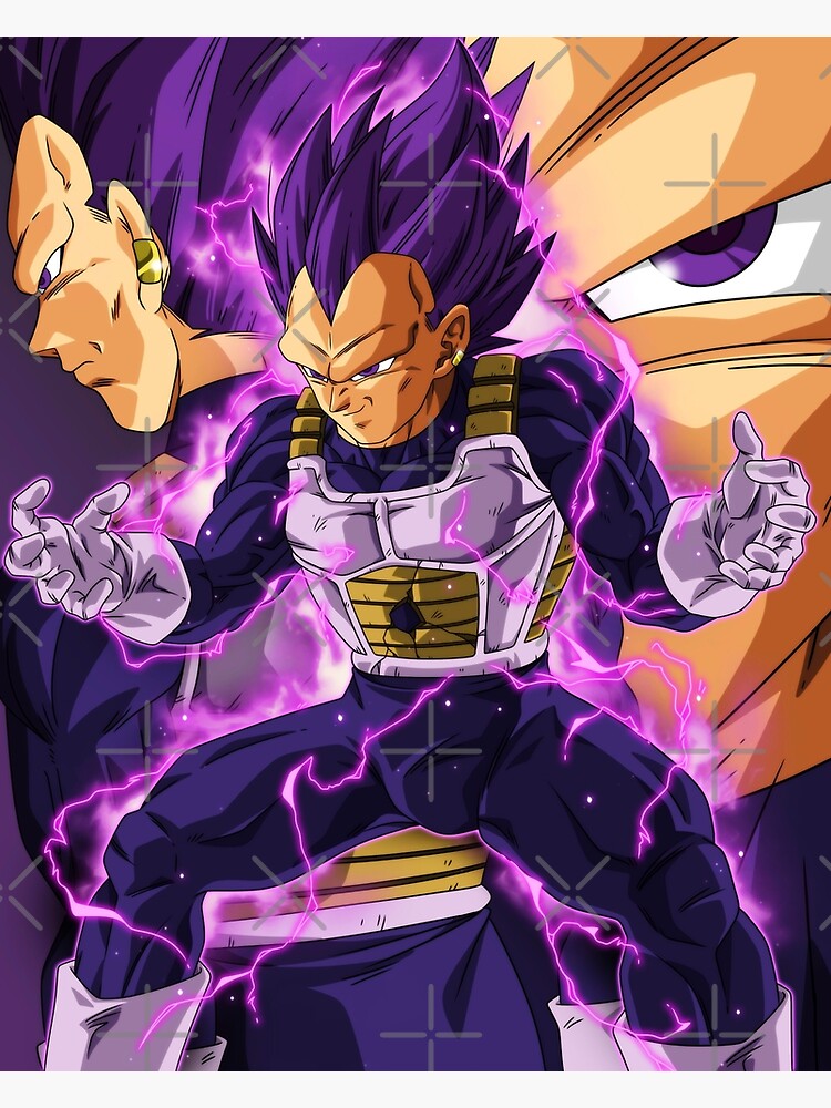 Póster «Transformación de Vegeta Hakaishin» de DrWolfstark | Redbubble
