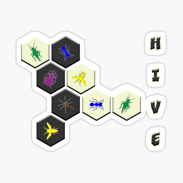 "HIVE" Sticker by NorthCraft | Redbubble
