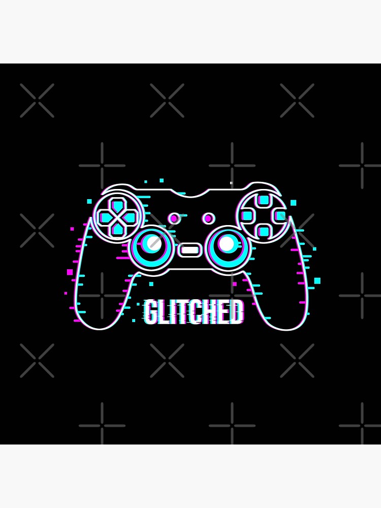 "Video Game Controller - Glitched" Poster for Sale by banothsonu ...