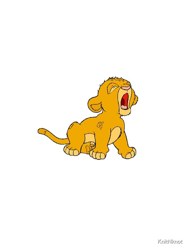 Baby Simba Clipart