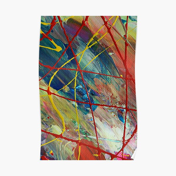 Póster «Arte abstracto de ArtCell. Patrón de diseño gráfico. Obra de ...