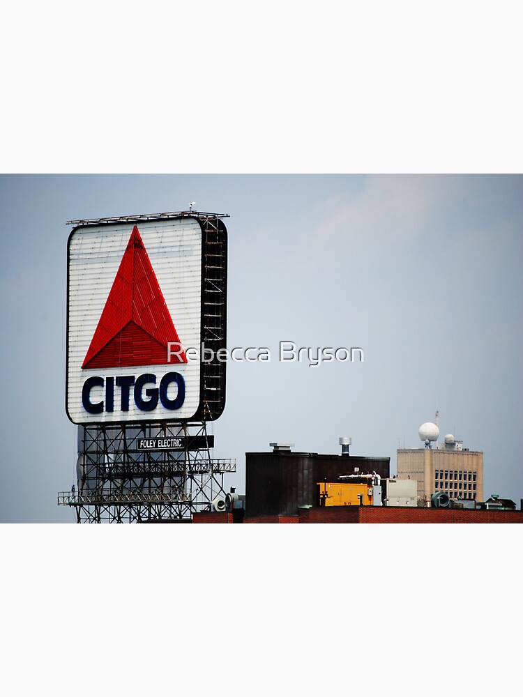 "Famous Citgo Landmark Sign, Boston MA" Sticker for Sale by PaintedPony ...