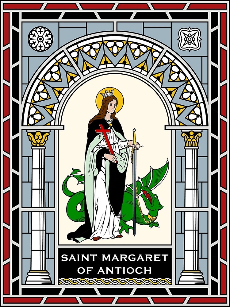 "ST MARGARET OF ANTIOCH (ST MARINA AND ST MAGARITHA) under STAINED ...