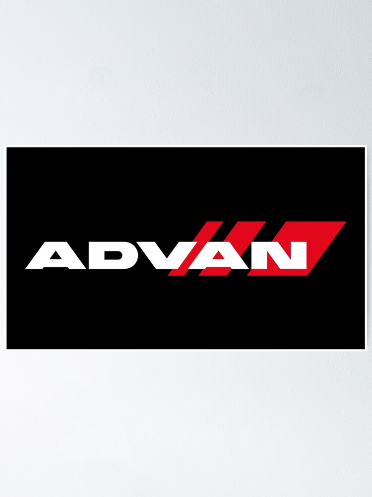 "Advan" Poster by JDMShop | Redbubble