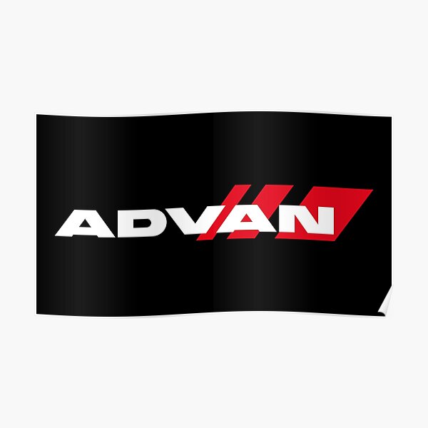 "Advan" Poster by JDMShop | Redbubble
