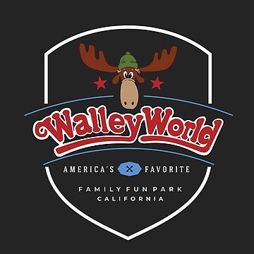 "Walley World - modern vintage logo " Sticker for Sale by Primotees ...